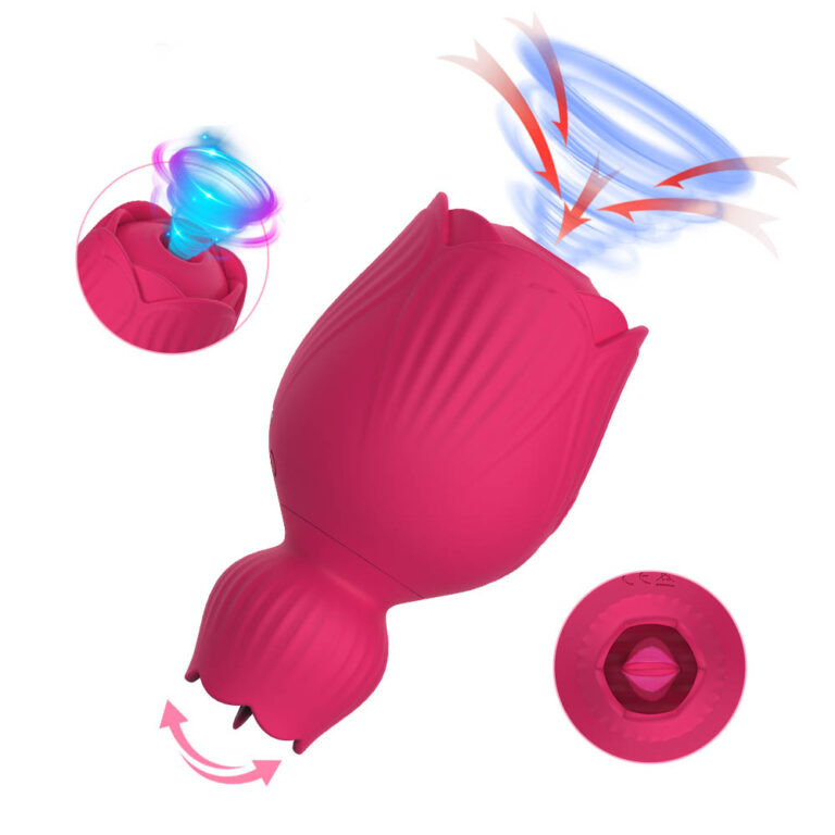 Double Action Rose Toy | 10 Modes Dual Stimulation - Rose Toy Official ...